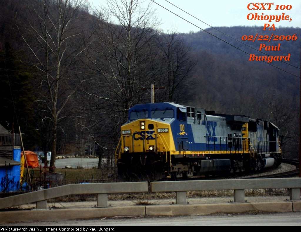 CSXT 100 AC44CW 02/22/2006
